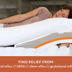 GERD Pillow: Acid Reflux Relief for Side Sleepers - MedCline